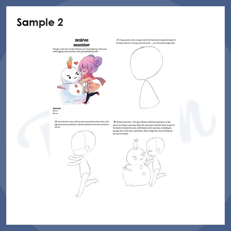 Drawing Chibi Art, Tutorials Cover Body Proportions, Facial Expressions ...