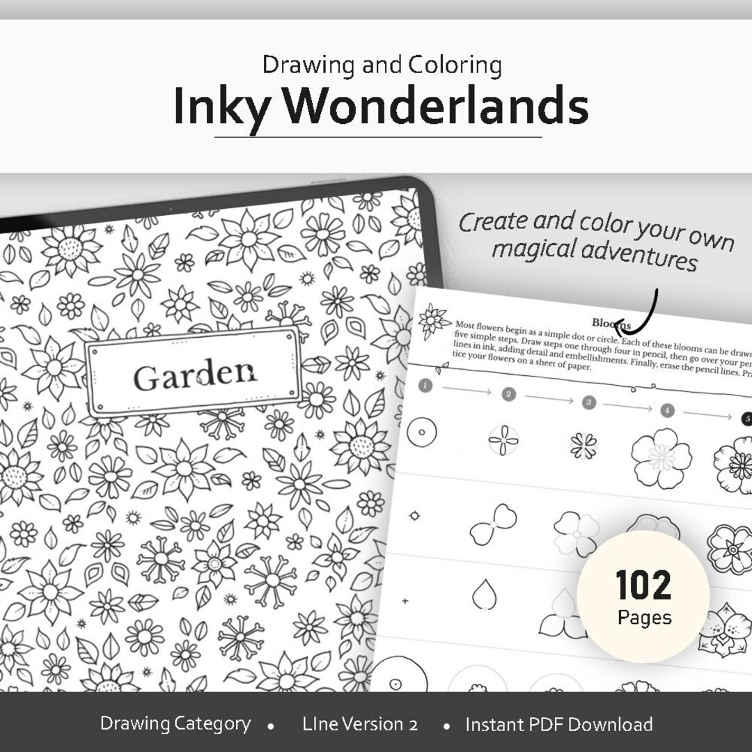 Drawing Inky Wonderlands, Learn Simple Drawing Techniques to Create ...