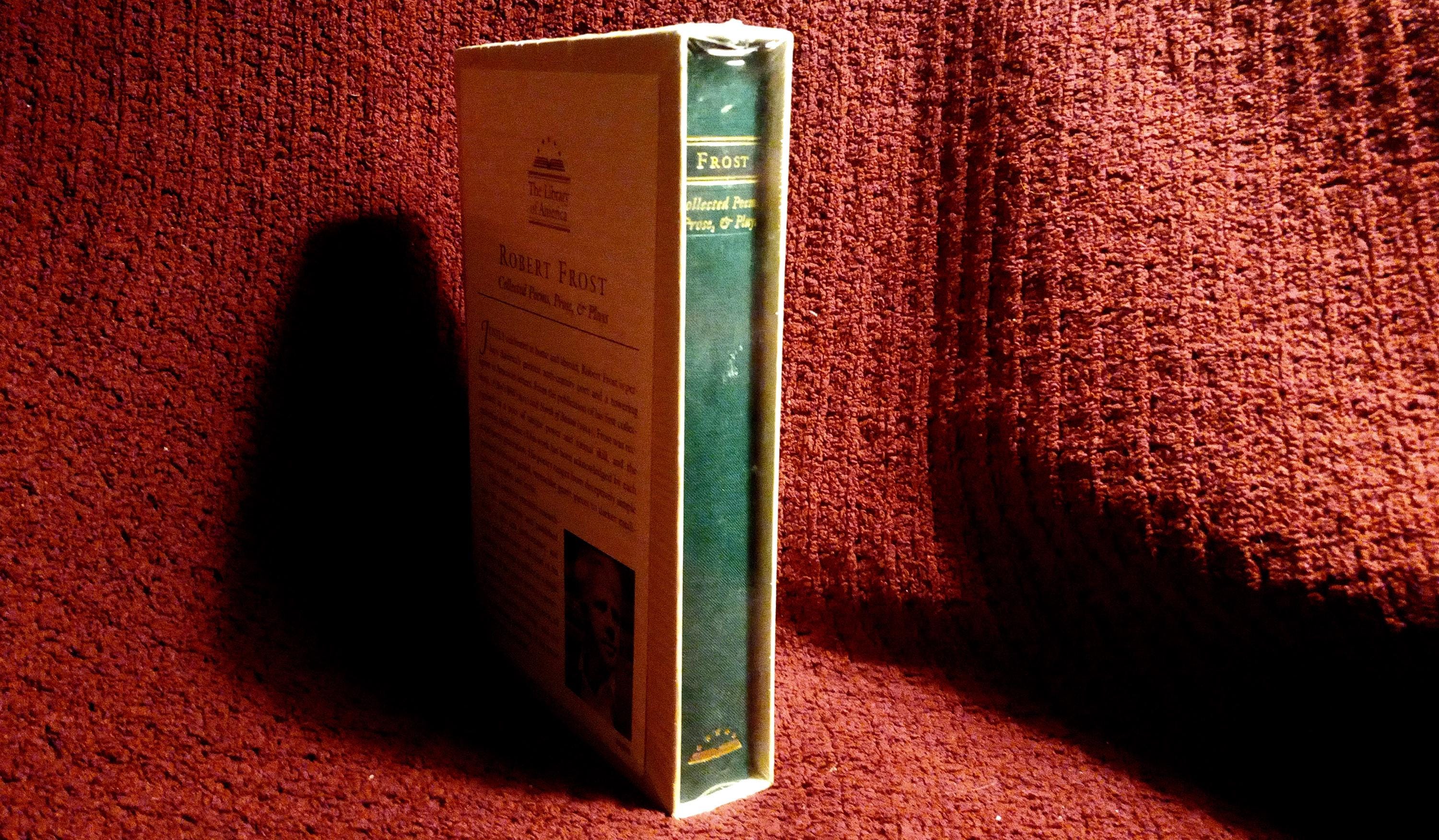 Vintage Robert Frost Collected Poems Prose Plays 1995 Library of ...