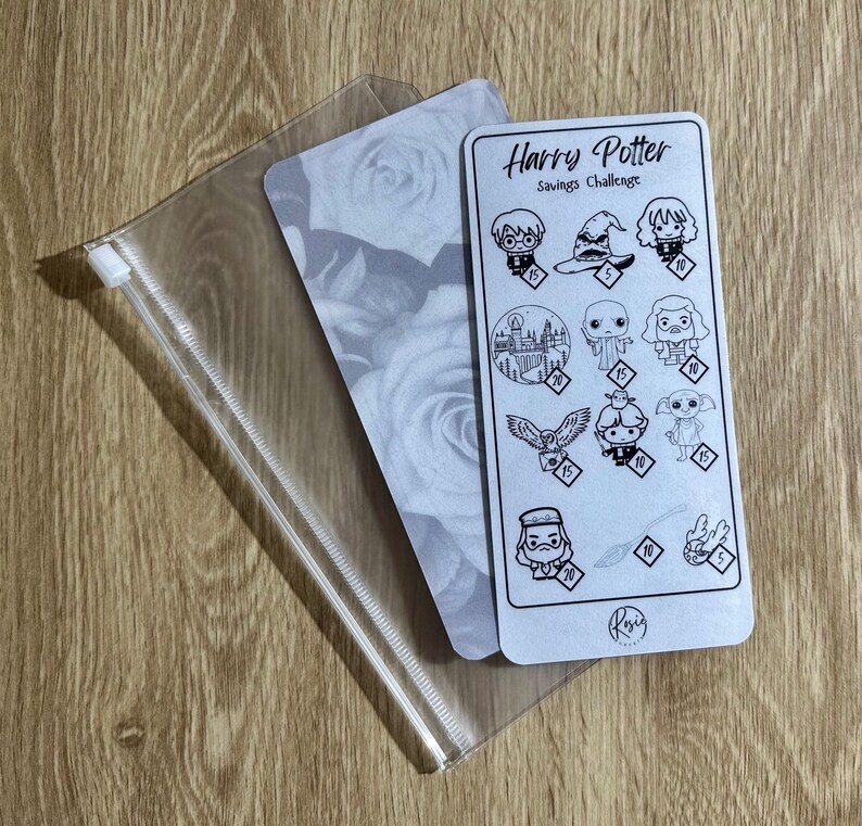 Harry Potter Savings Challenge / A6 / Movie / Harry Potter / Cash ...