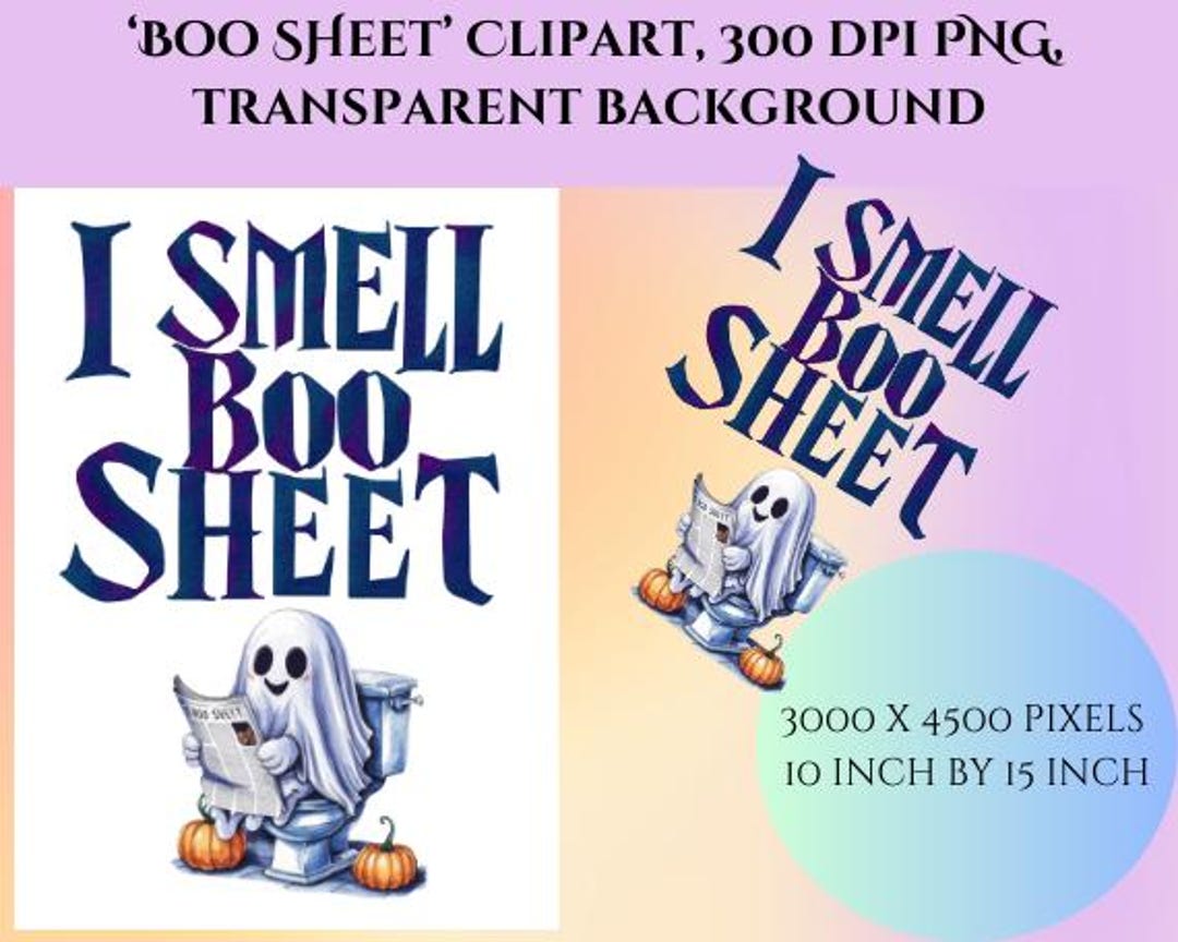 Boo Sheet Clipart High Resolution PNG File With Transparent Background ...