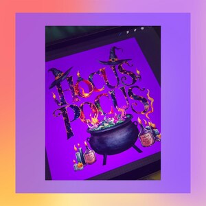 Hocus Pocus Clipart High Resolution PNG File With Transparent ...