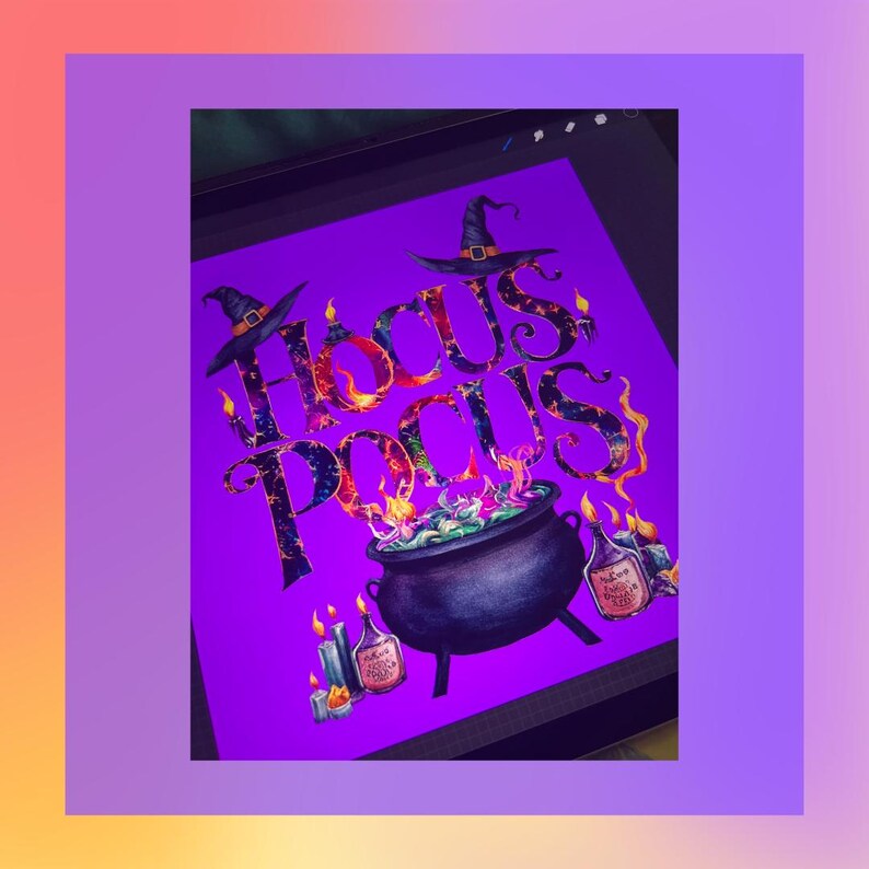 Hocus Pocus Clipart High Resolution PNG File With Transparent ...