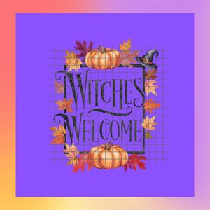 Witches Welcome Clipart High Resolution PNG File With Transparent ...
