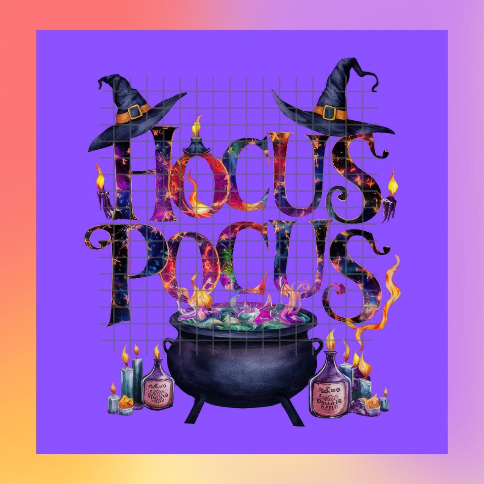 Hocus Pocus Clipart High Resolution PNG File With Transparent ...