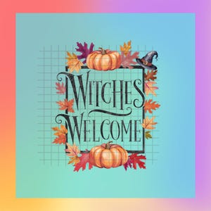 Witches Welcome Clipart High Resolution PNG File With Transparent ...