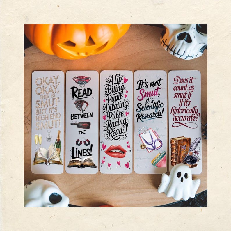 Smut Bookmark PNG Set of 10 High Resolution Files Transparent ...