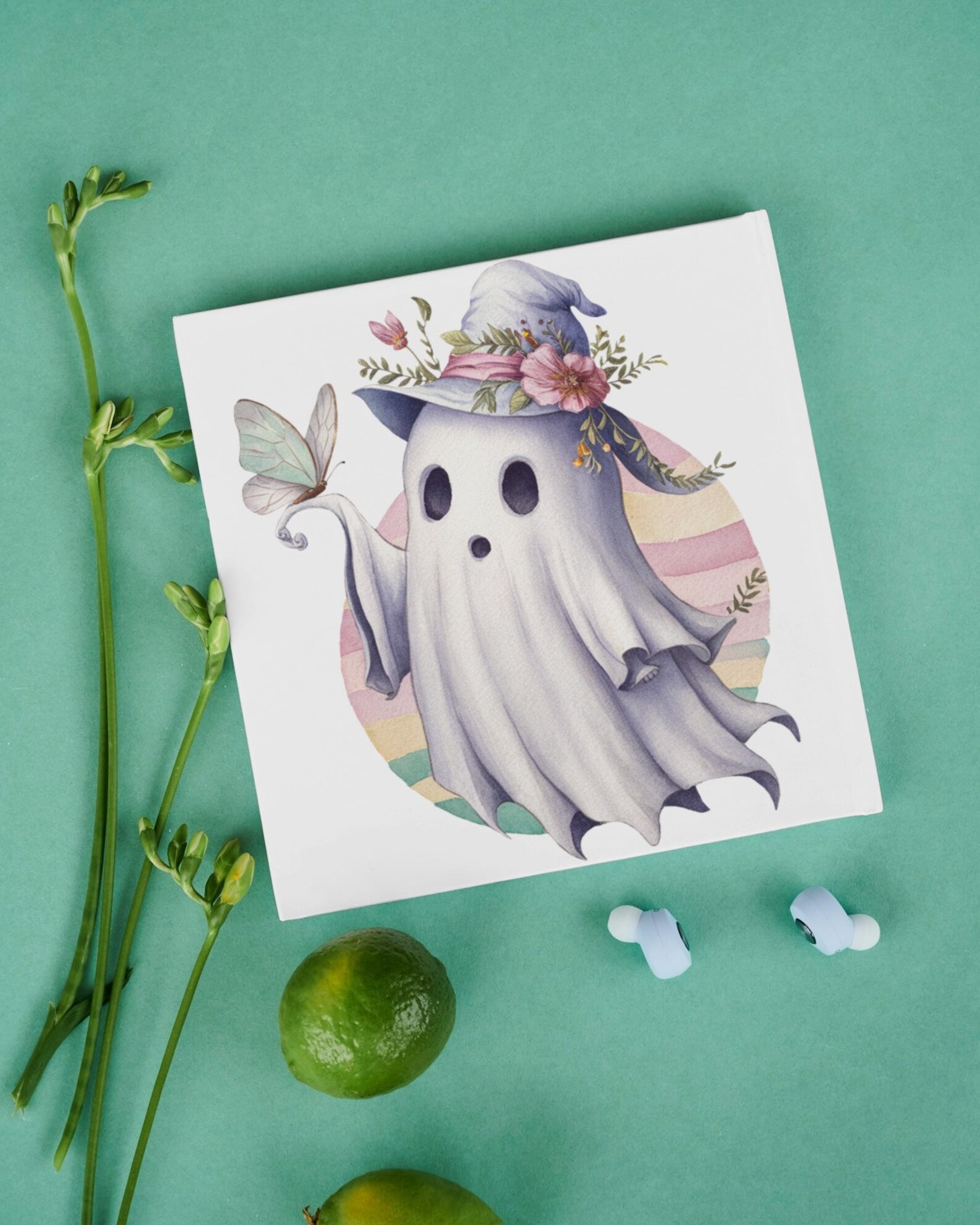 Cute Ghosts Clip Art Set 18 High Resolution PNG Files With Transparent ...