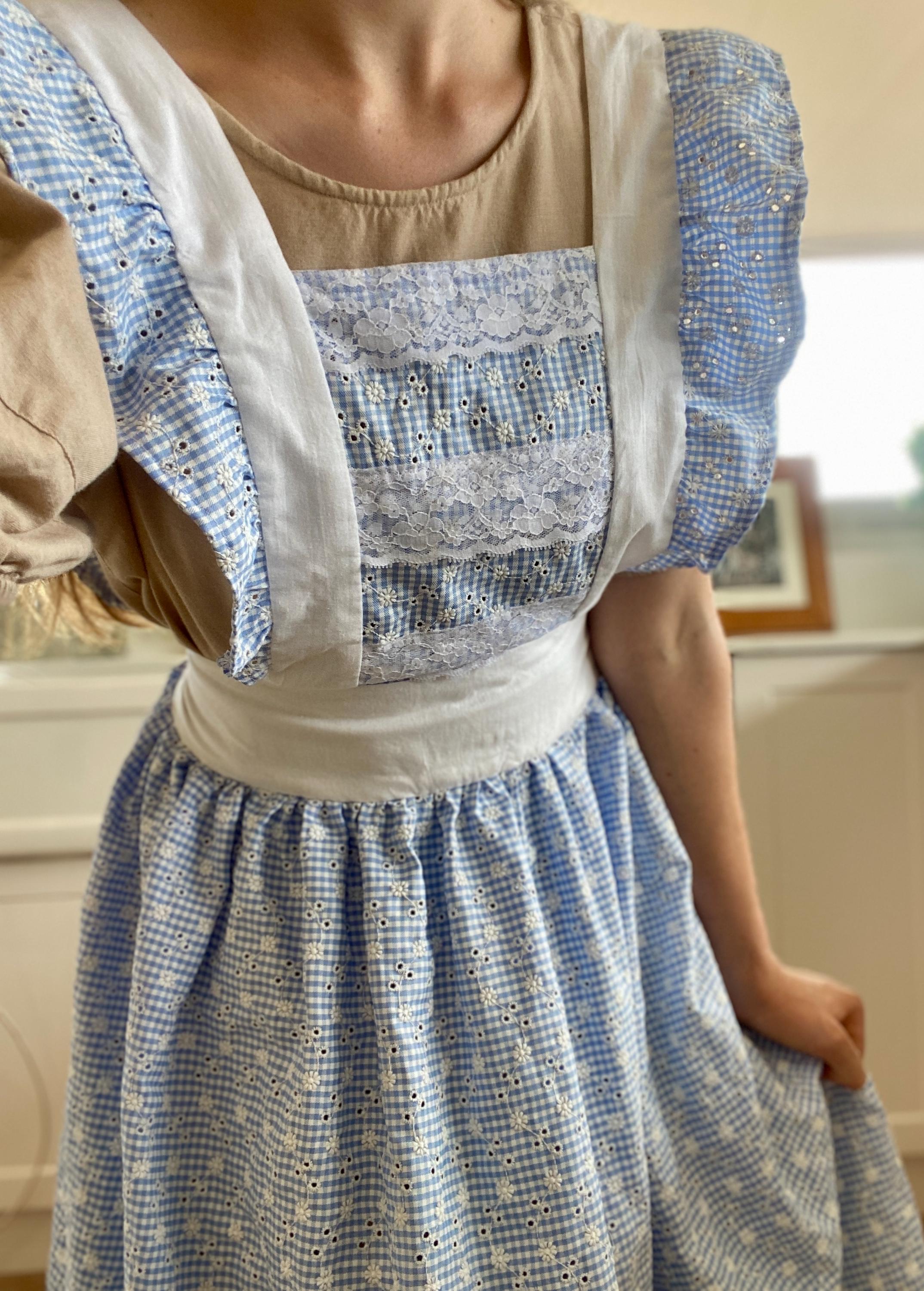 Jane Apron -- Full Apron for Women, Broderie Anglaise Apron - Etsy
