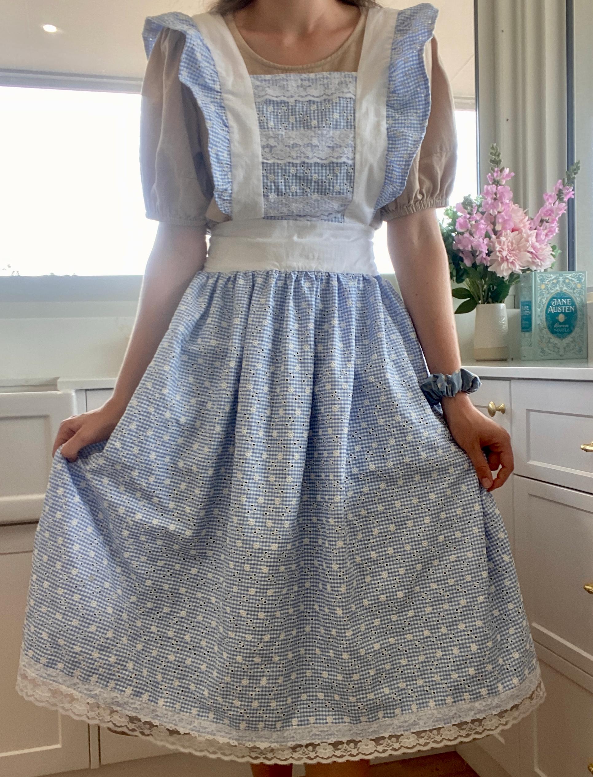Jane Apron -- Full Apron for Women, Broderie Anglaise Apron - Etsy