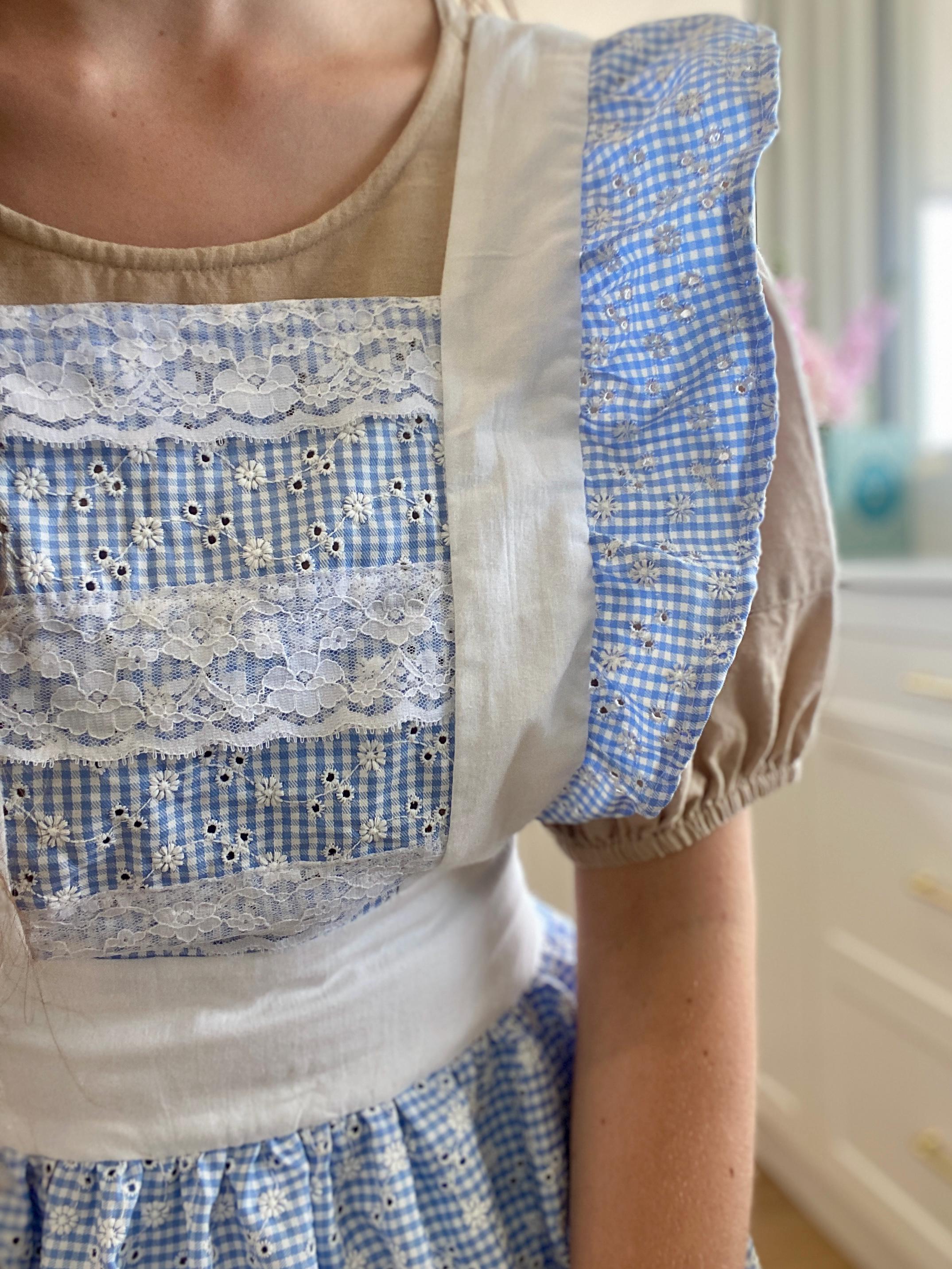 Jane Apron -- Full Apron for Women, Broderie Anglaise Apron - Etsy