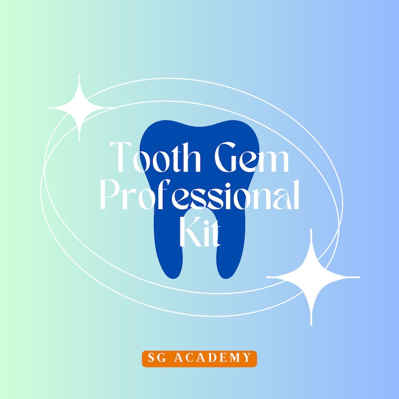 Tooth Gem Professional Training Kit LARGE - Etsy