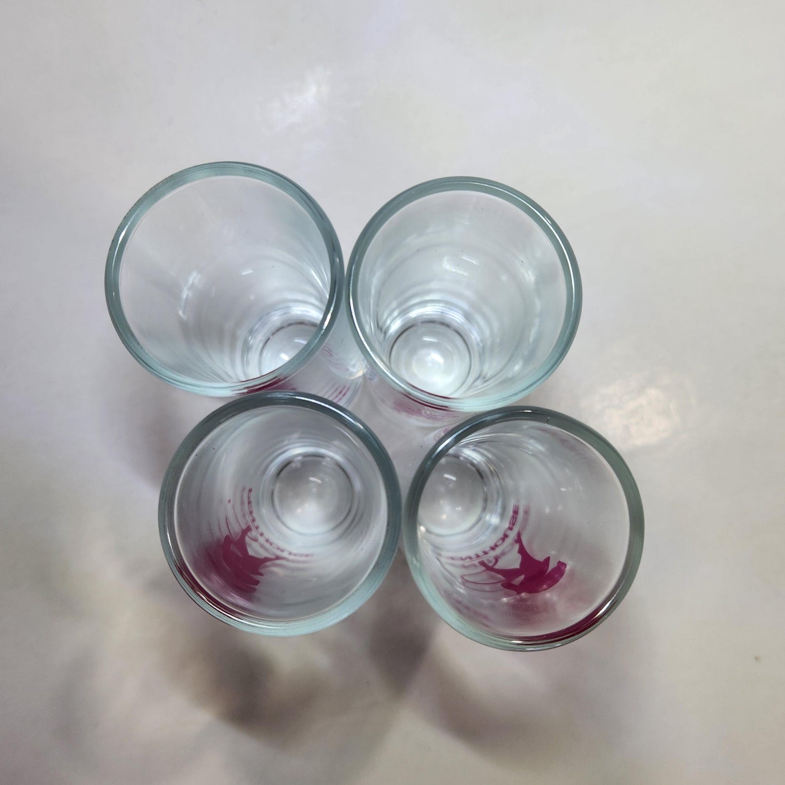 Penthouse Shooters Shot Glasses Set of 4 Barware Pink Lady 2 Ounces - Etsy