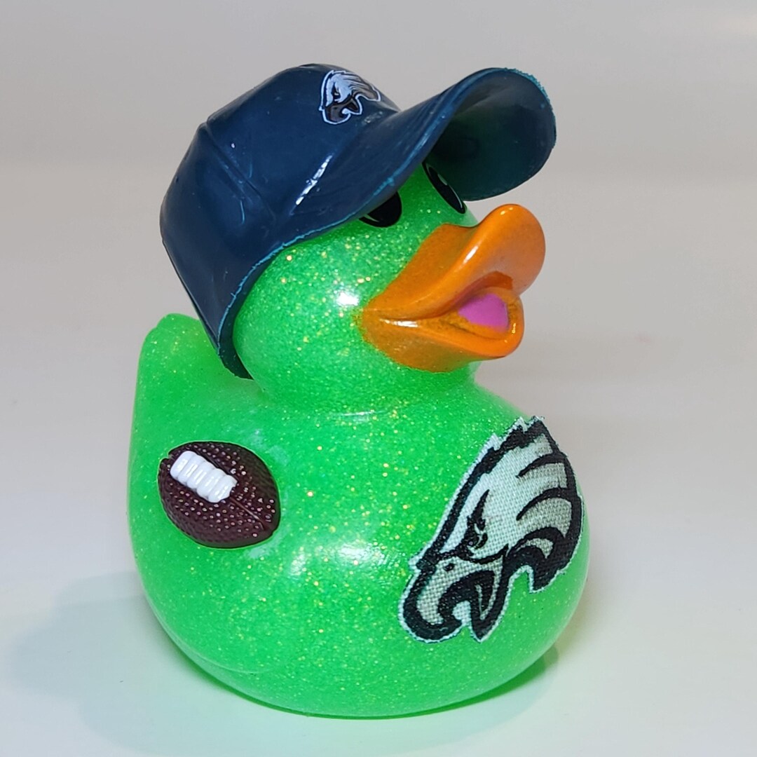 PHILADELPHIA EAGLES Rubber Duck Gift NFL Football Bedazzled Collectible Duck - Etsy