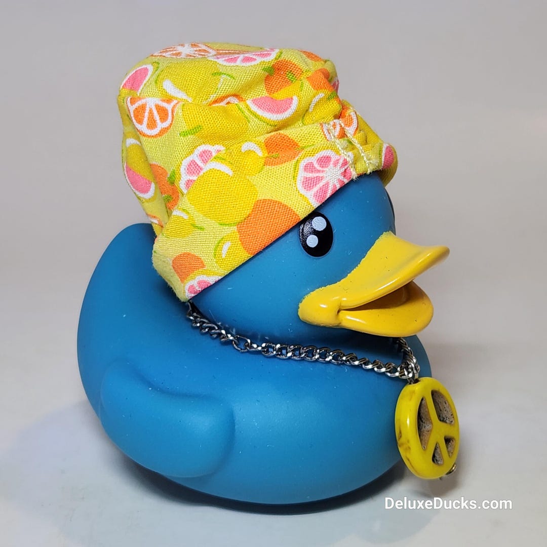 ALICE Rubber Duck Peace Necklace Hat Gift Bedazzled Collectible Cruise ...