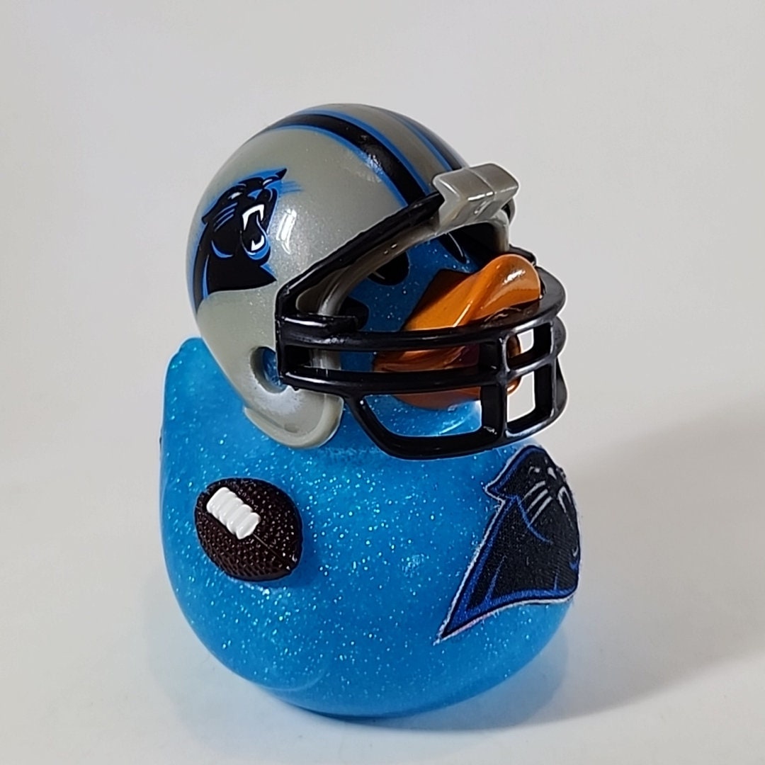 CAROLINA PANTHERS Rubber Duck Gift Bedazzled Duck Cruise Dashboard ...