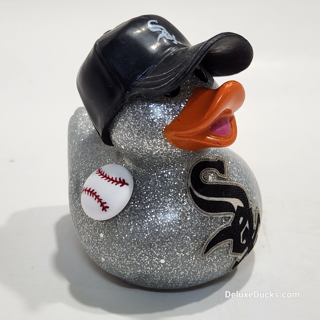 CHICAGO WHITE SOX Rubber Duck Gift Baseball Mlb Bedazzled Duck Cruise ...