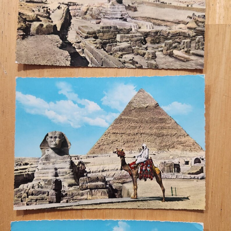 1960s Picture Postcards Egypt UAR United Arab Republic - Etsy