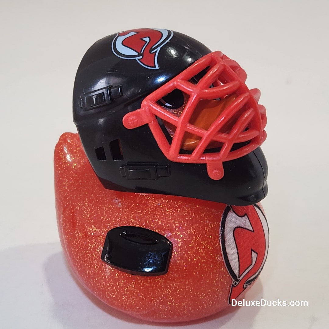 NEW JERSEY DEVILS Rubber Duck Gift Nhl Hockey Bedazzled Collectible ...