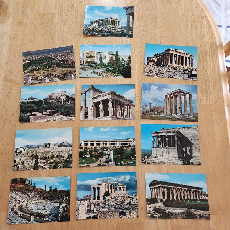 Greek Postcard - Etsy