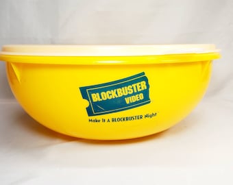 Vintage Popcorn Bowl | Etsy