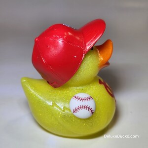 ST LOUIS CARDINALS Rubber Duck Gift Baseball Mlb Bedazzled Collectible ...