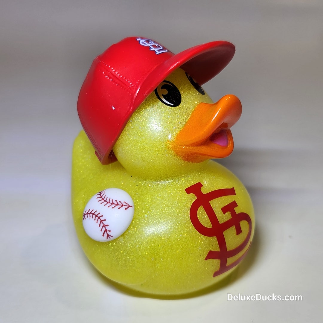 ST LOUIS CARDINALS Rubber Duck Gift Baseball Mlb Bedazzled Collectible ...