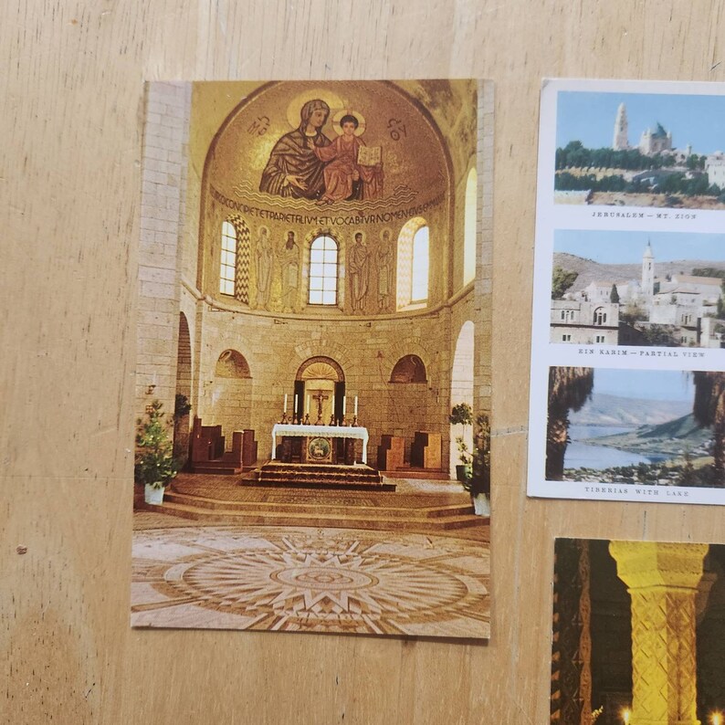 1950s Picture Postcard Holy Land Jerusalem Nazareth Jordan Unposted 46 ...