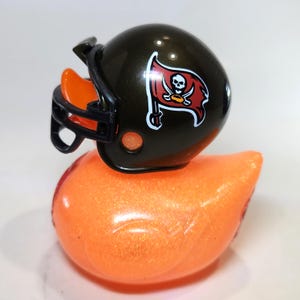 TAMPA BAY BUCCANEERS Rubber Duck Gift Bedazzled Duck Cruise Dashboard ...
