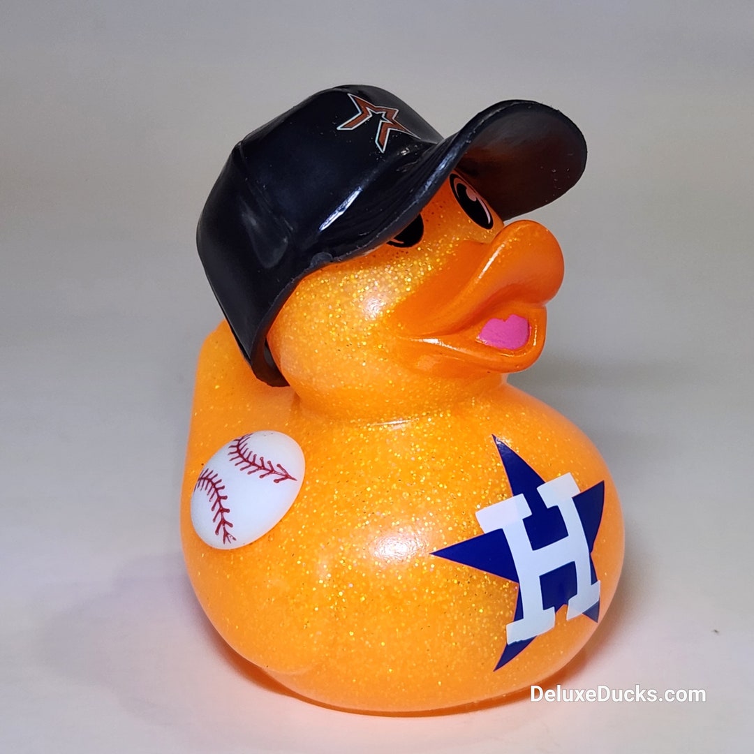 HOUSTON ASTROS Rubber Duck Gift Baseball MLB Bedazzled Duck Cruise ...
