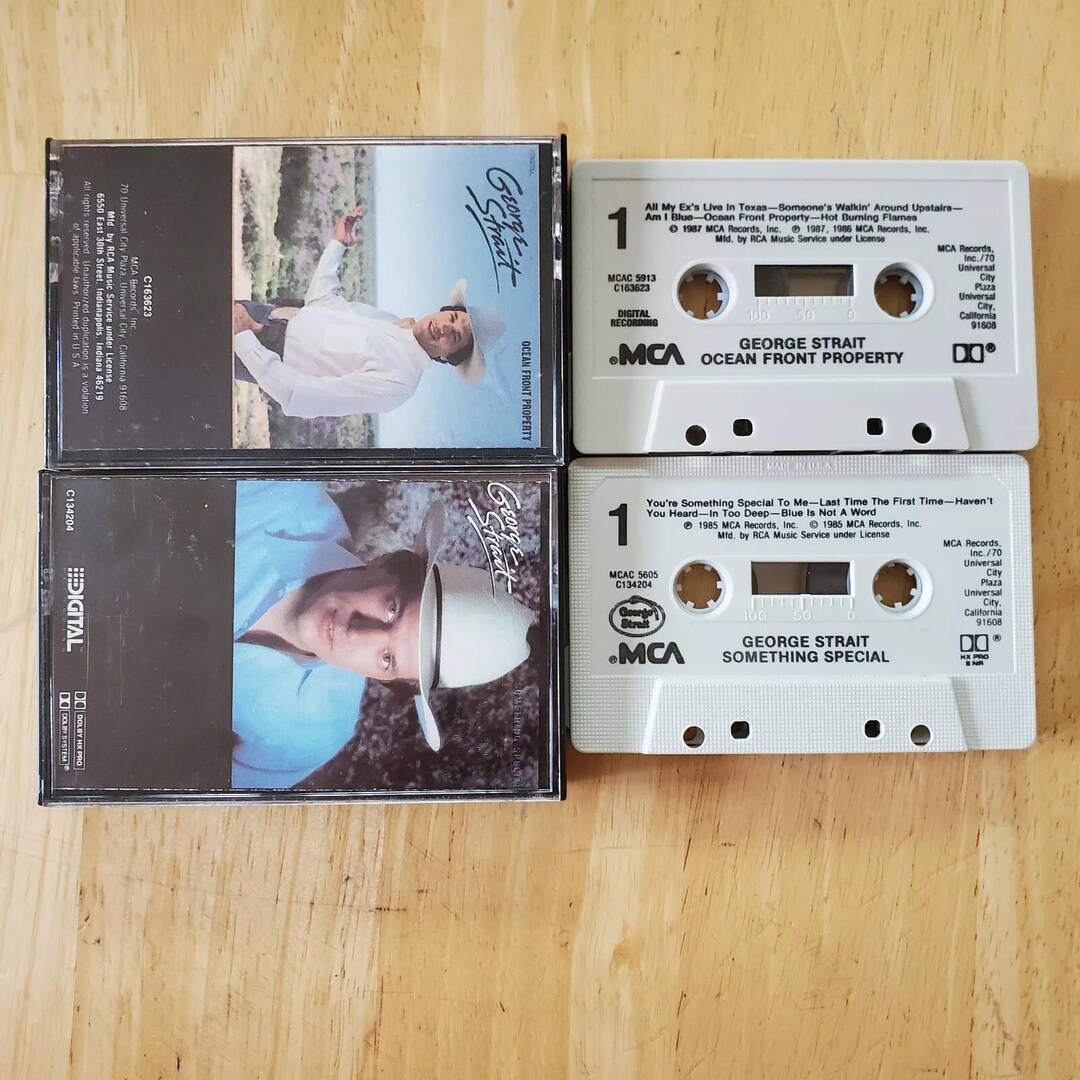 GEORGE Strait-something Special Ocean Front Property Cassette Tape - Etsy