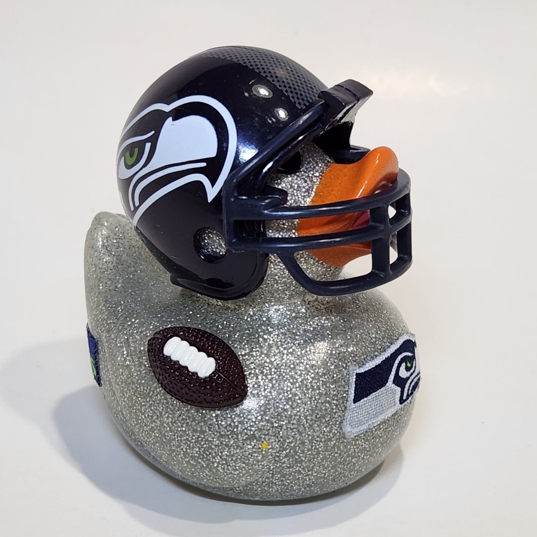 SEATTLE SEAHAWKS Rubber Duck Gift NFL Football Bedazzled Collectible ...
