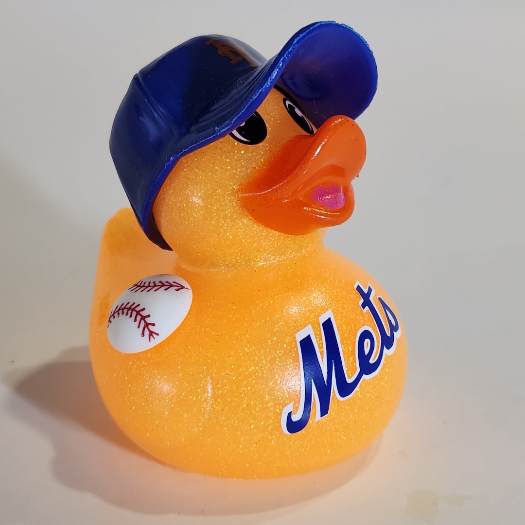 NEW YORK METS Rubber Duck Gift Baseball Mlb Bedazzled Duck Cruise ...