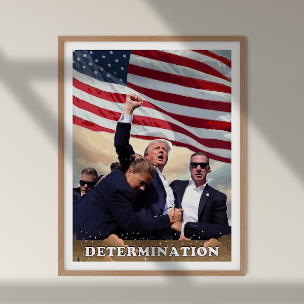 Trump Iconic Poster - Etsy