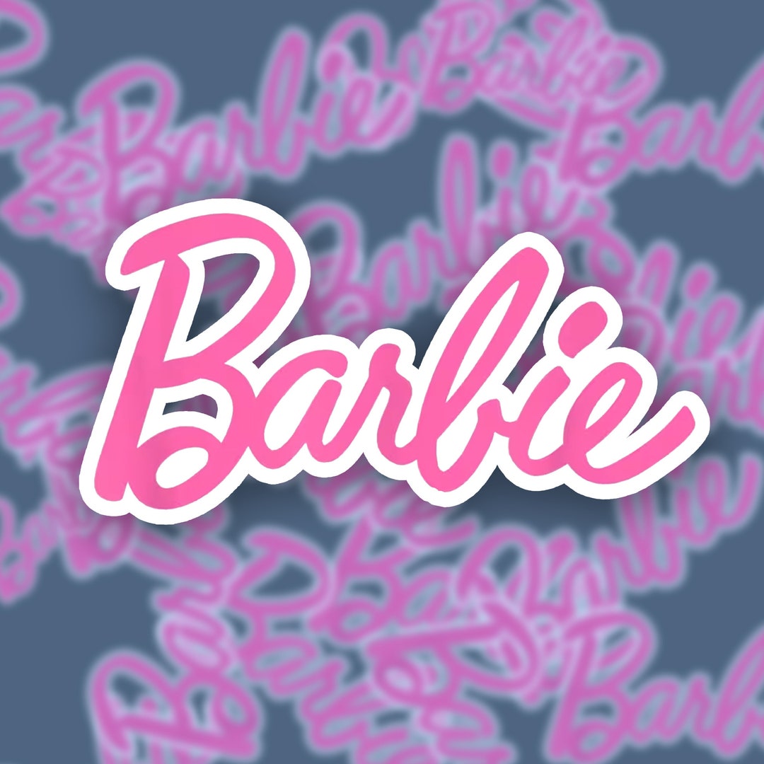 Barbie Girl Vinyl Stickers Birthday Party Sticker Doll Baby - Etsy