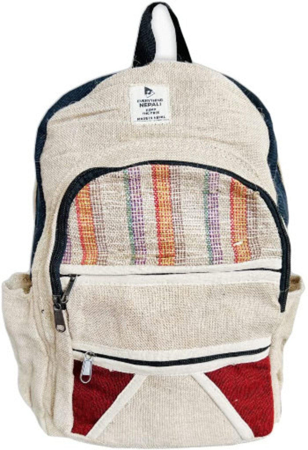 Everything Nepali Backpack,fits Laptop, Eco Friendly ,organic Hemp ...