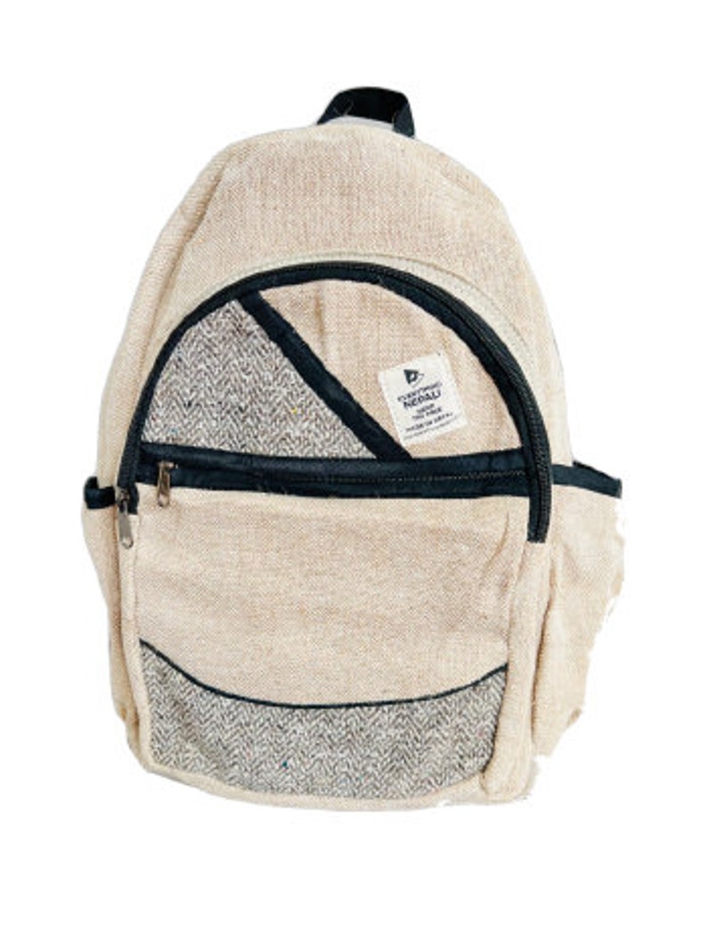 Everything Nepali Backpack,fits Laptop, Eco Friendly ,organic Hemp Travel Bag - Jasmine - Etsy