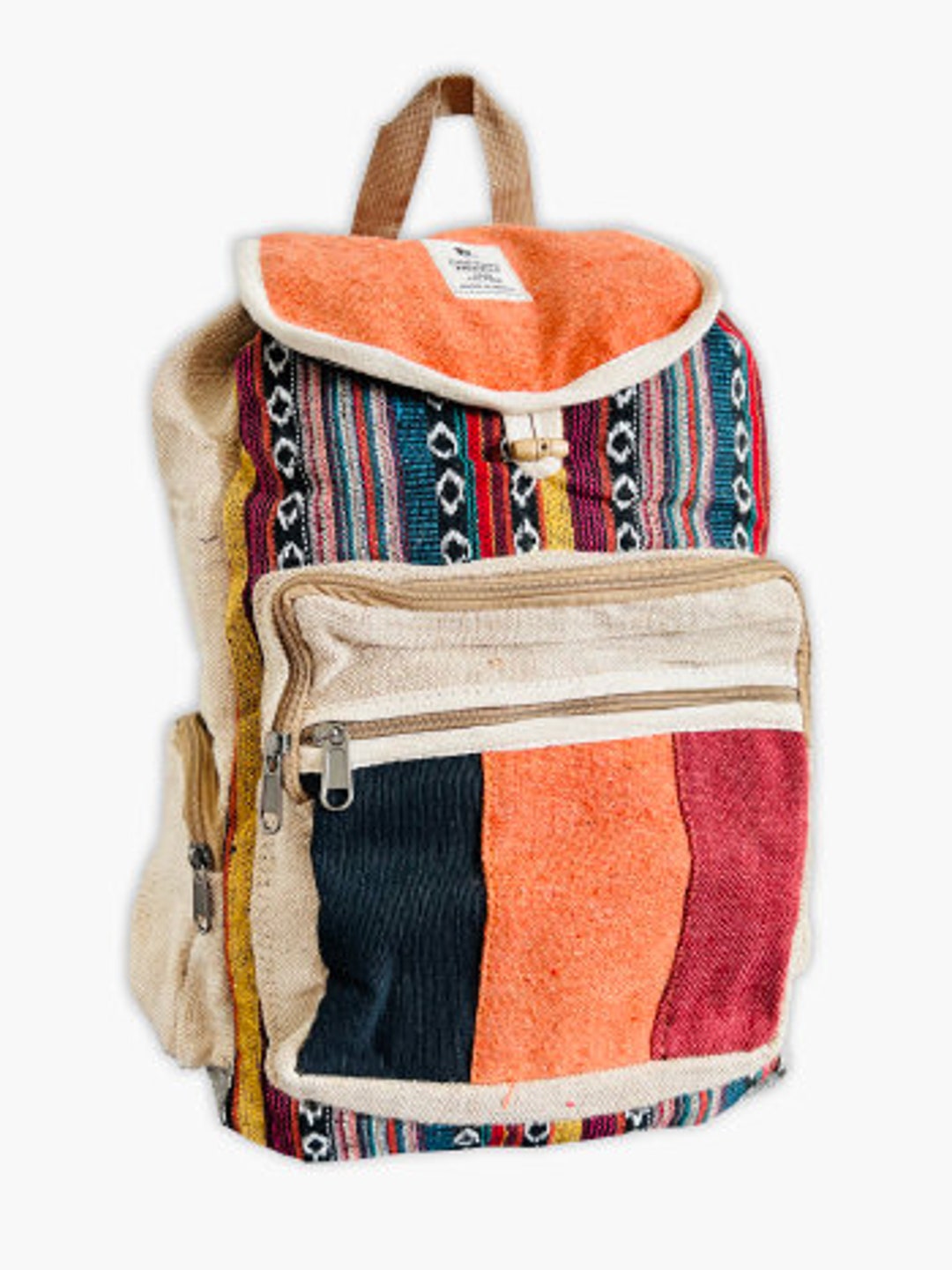 Everything Nepali Backpack,fits Laptop, Eco Friendly ,organic Hemp ...