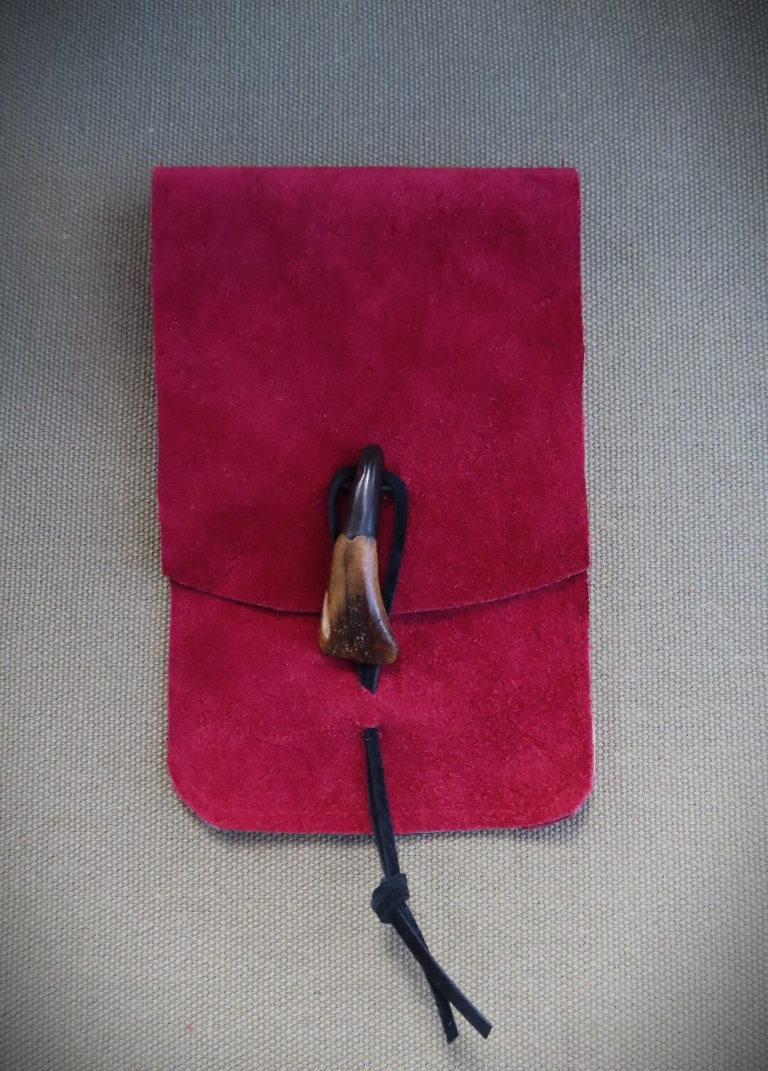 Body Shielding EMF Phone Pouch - Small- Leather- Buffalo Tooth - Etsy