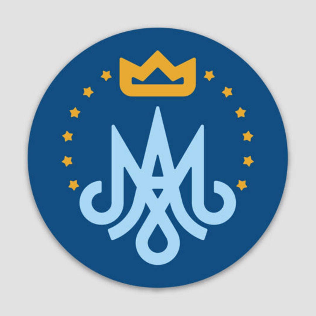 Auspice Maria Vinyl Sticker - Etsy