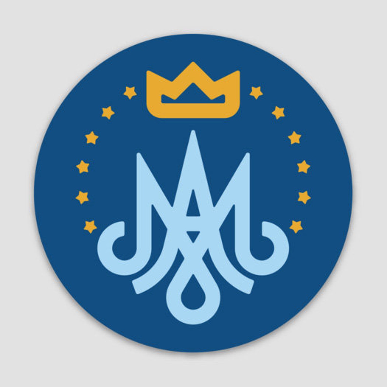 Auspice Maria Vinyl Sticker - Etsy