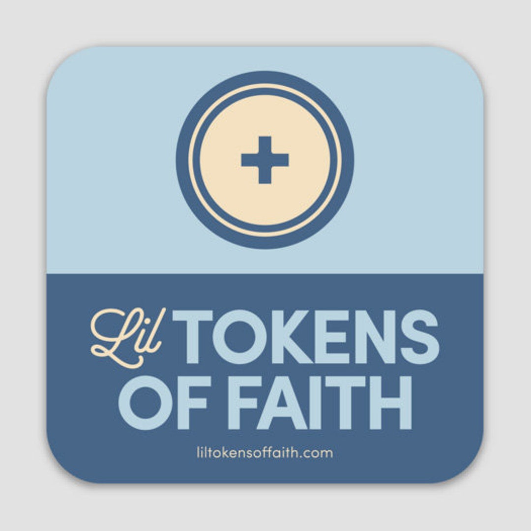 Lil Tokens of Faith Logo Sticker - Etsy