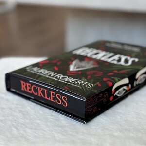 Reckless by Lauren Roberts Sprayed Edge - Etsy