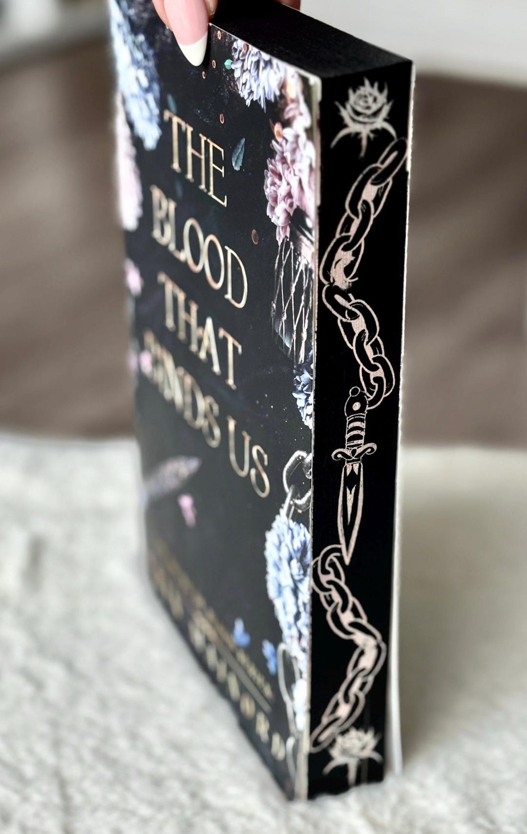 The Blood That Binds Us by Erin Mainord Sprayed Edge - Etsy