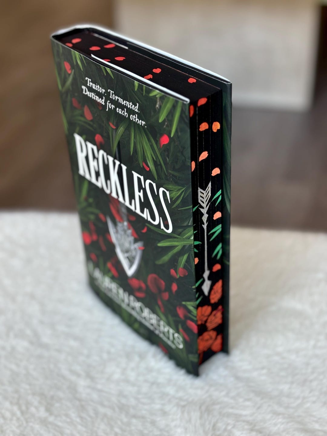 Reckless by Lauren Roberts Sprayed Edge #2 - Etsy