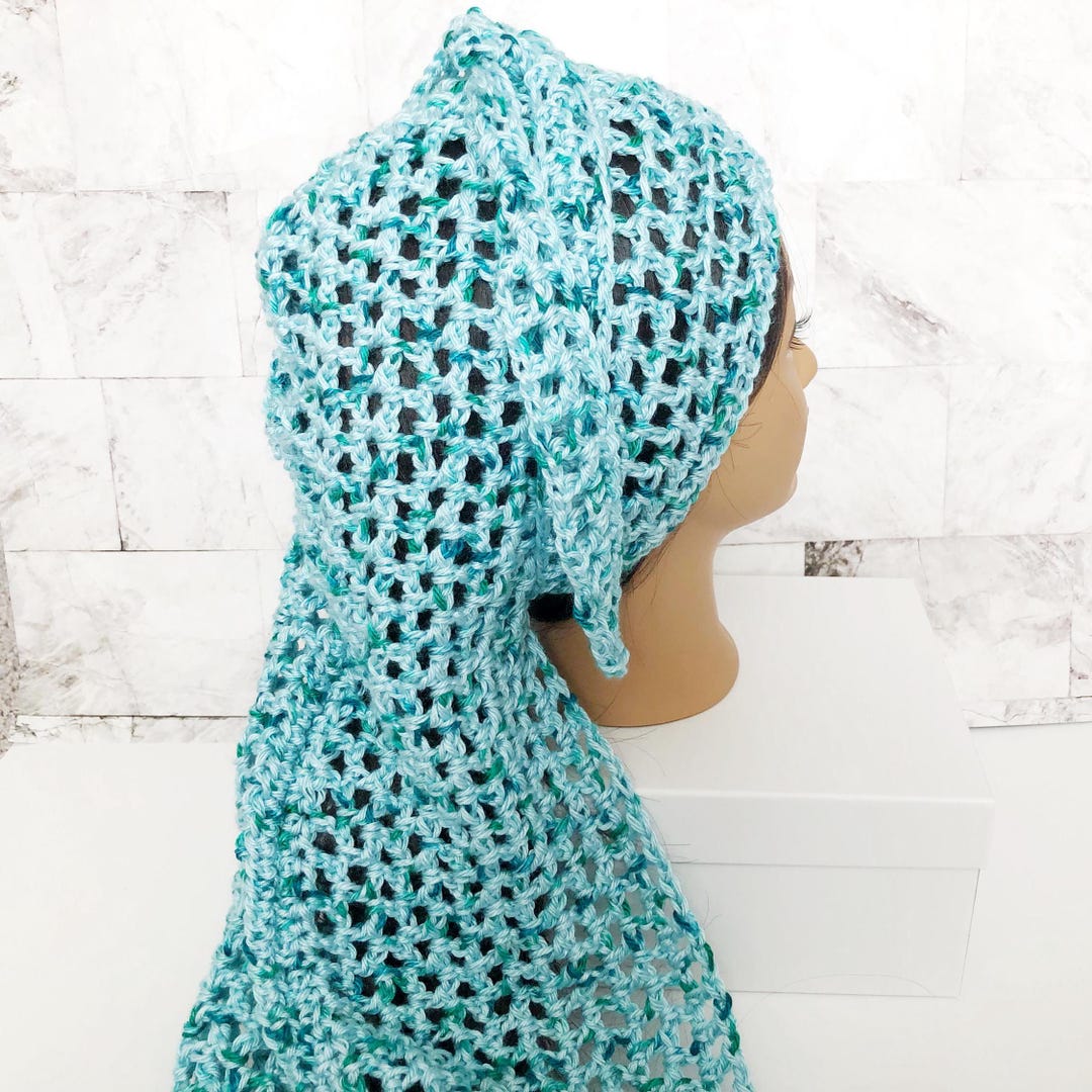 Crochet Durag Headwrap | Mesh Du-rag Head Scarf | Braids Locs ...