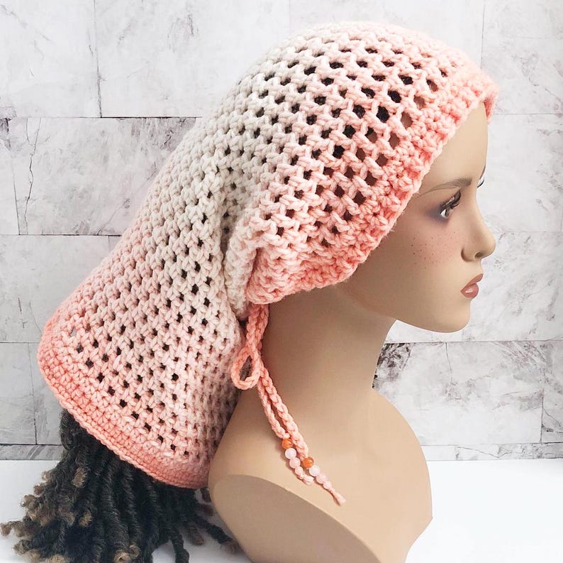 Crochet Dreadlock Sleeve for Locs Braids, Protective Headwrap for Locs ...