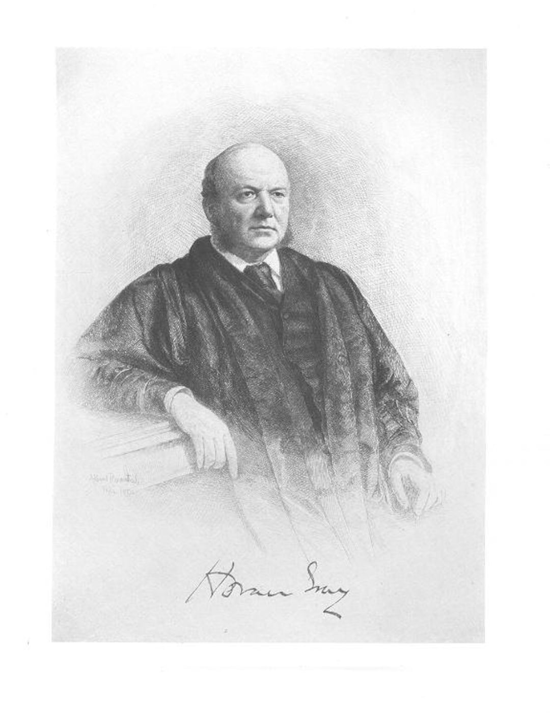 HORACE GRAY 1890s Court Room Lawyer / Judge United States Supreme Court ...