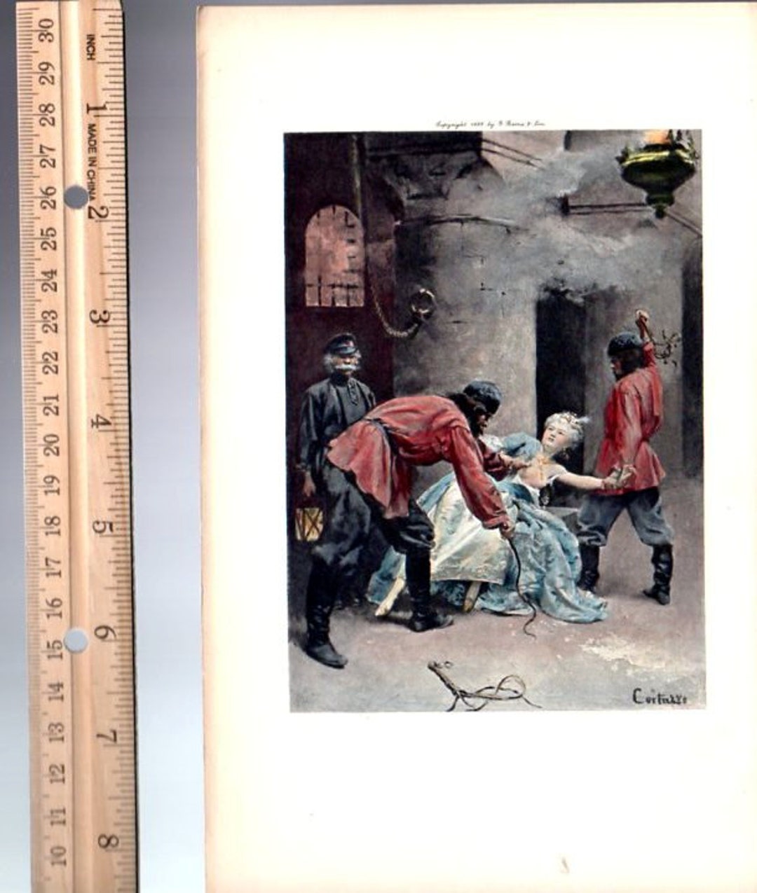 MADAME LEBEDEFF KNOUTED French Woman Victorian Europe Royal Courts ...