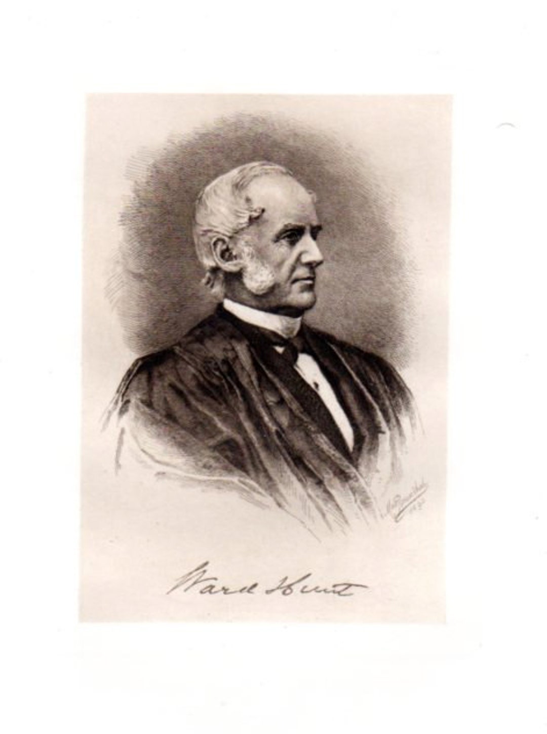 WARD HUNT 1890s Court Room Lawyer / Judge United States Supreme Court ...